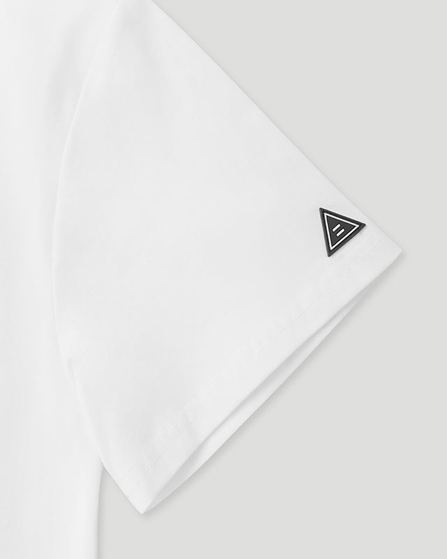 White Logo Signature T-shirt – Meks